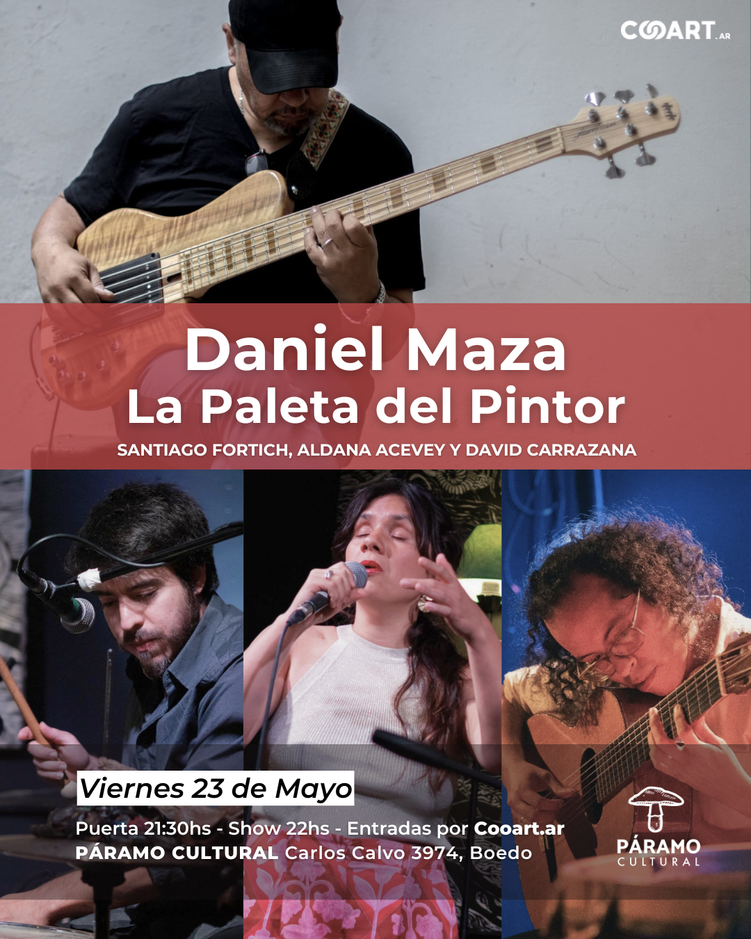 Daniel Maza / La Paleta del Pintor - COOART Tickets